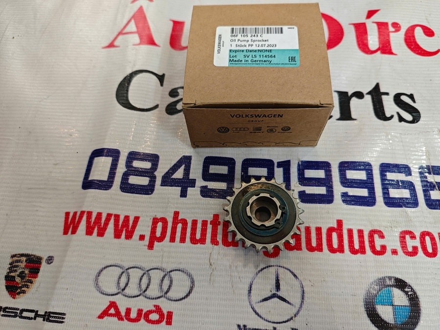 Bánh răng bơm dầu xe Audi A6 - 06F105243C - Phụ tùng ô tô Âu Đức